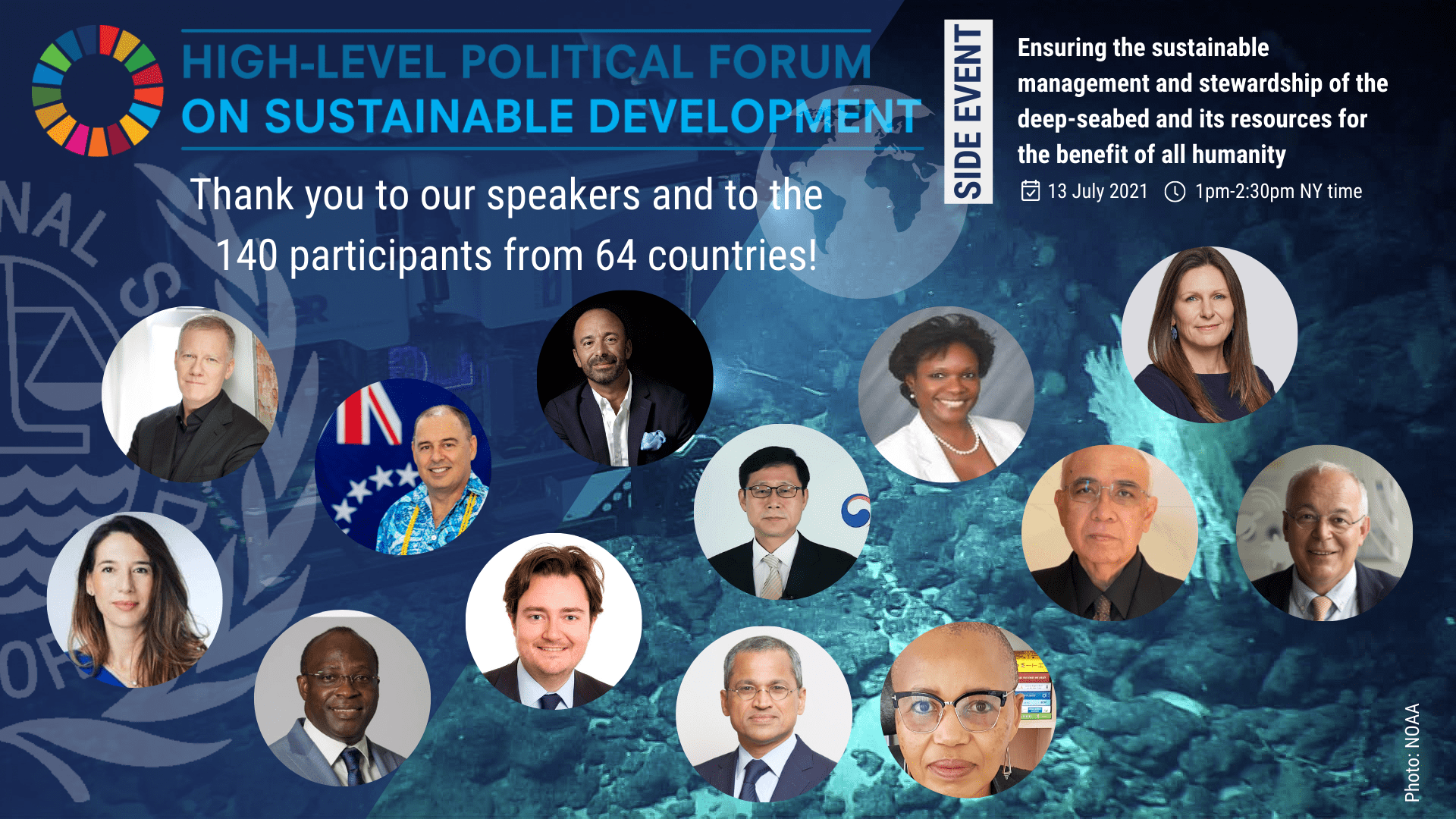 HLPF 2021 side event discusses the crucial role of ISA in ensuring the sustainable management of ...