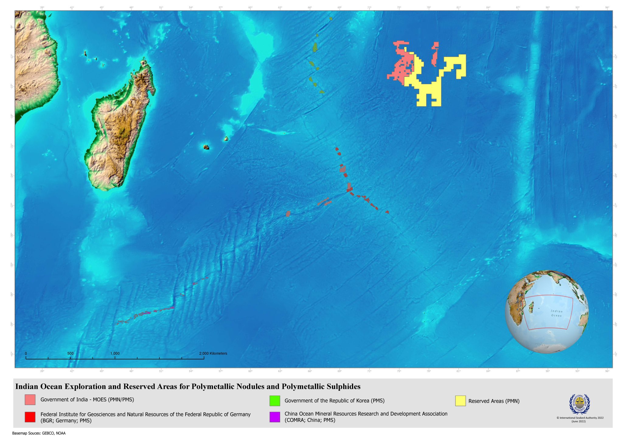Indian Ocean - International Seabed Authority