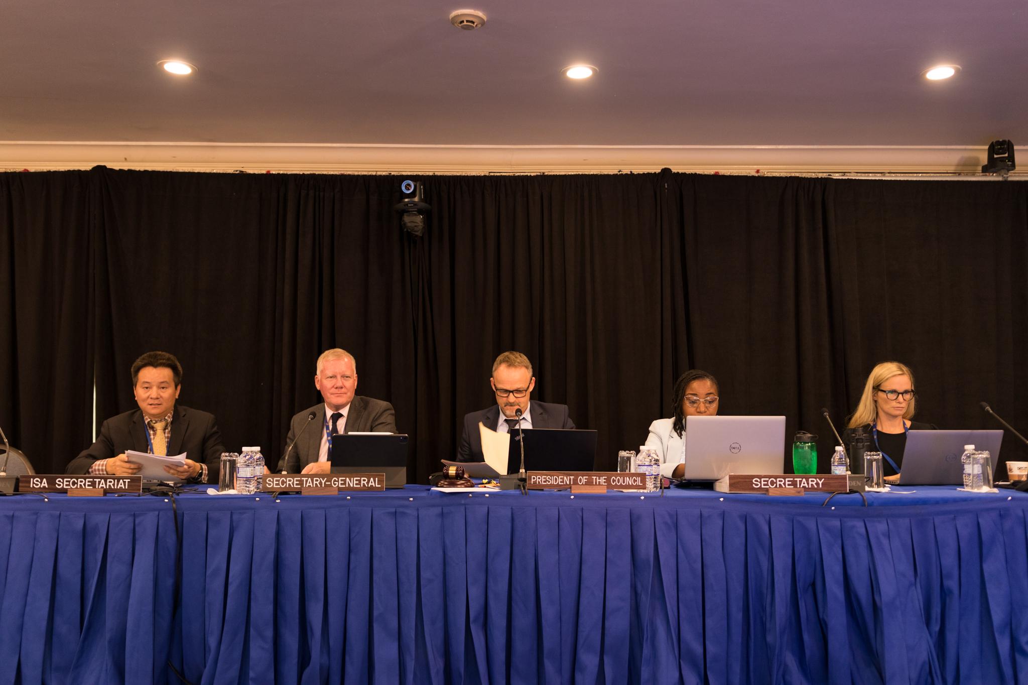 ISA Council concludes Part II of its 27th session - International Seabed Authority