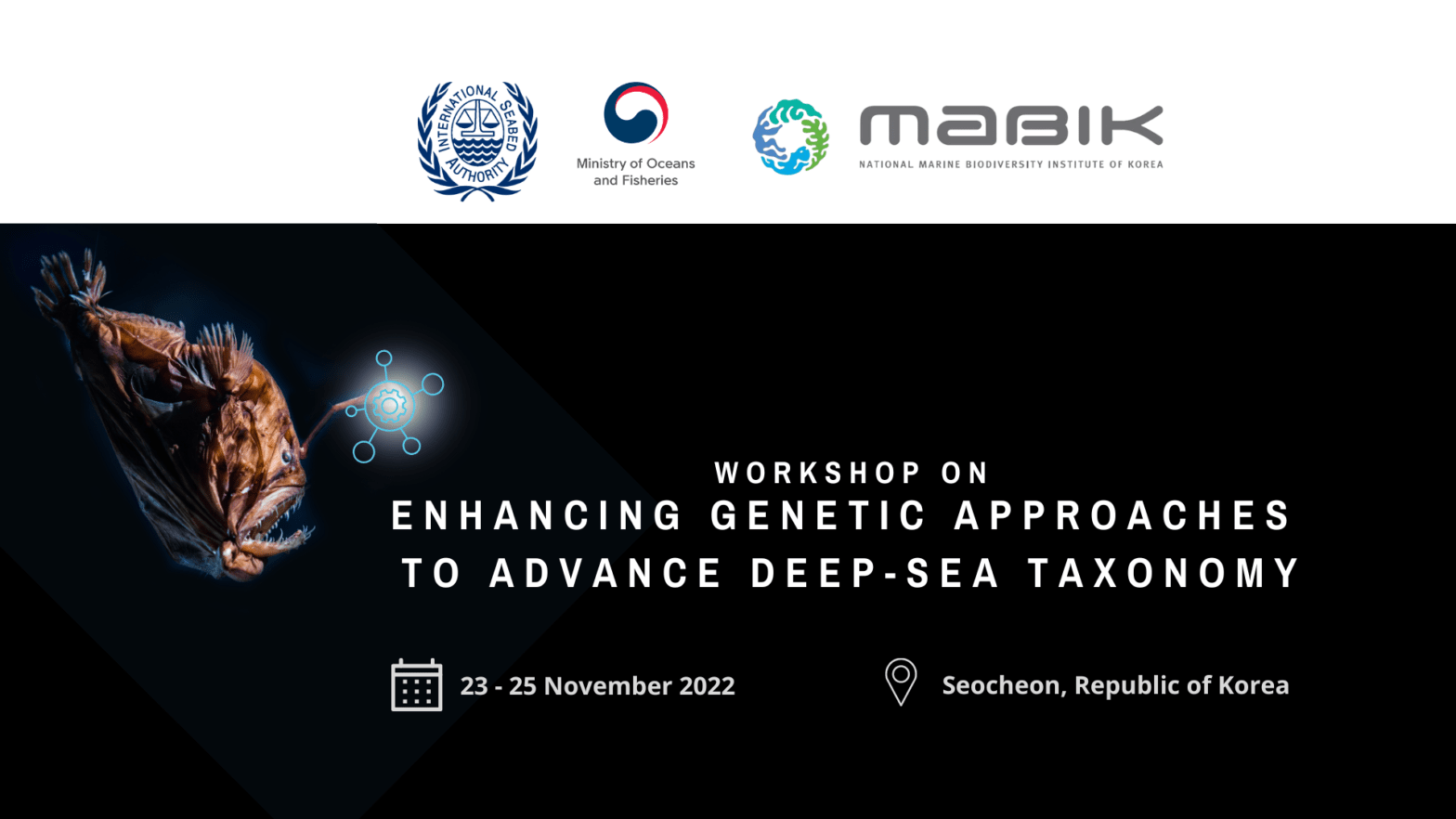 Workshop on Enhancing Genetic Approaches to Advance Deep-Sea Taxonomy ...