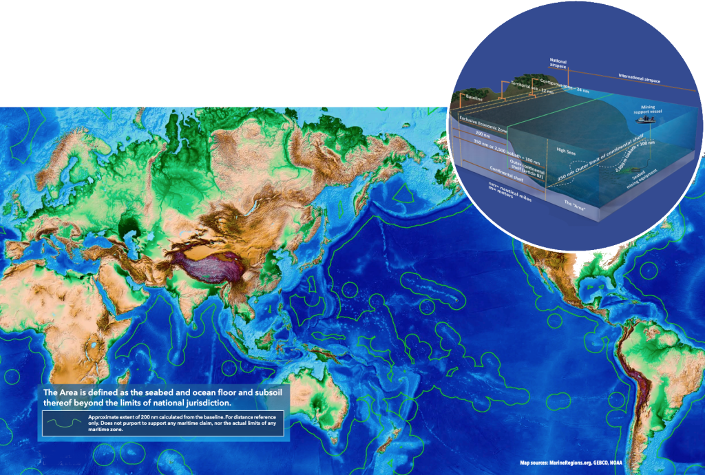 Map of the Area - International Seabed Authority