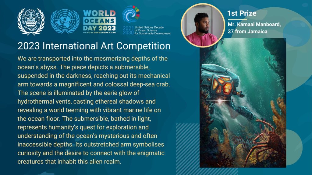ISA reveals the winners of its World Oceans Day 2023 art competition - International Seabed ...