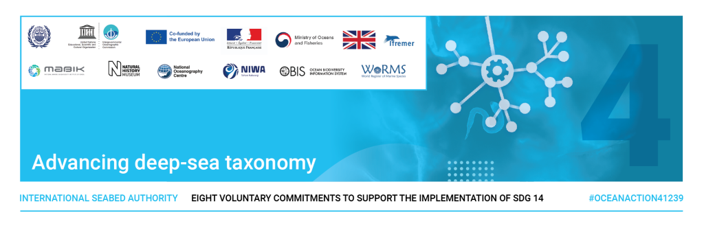 Advancing deep-sea taxonomy - International Seabed Authority