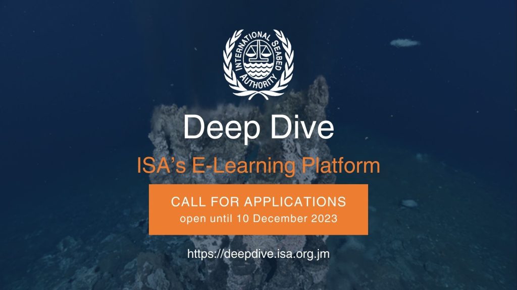 ISA announces the second call for applications on its Deep Dive e ...