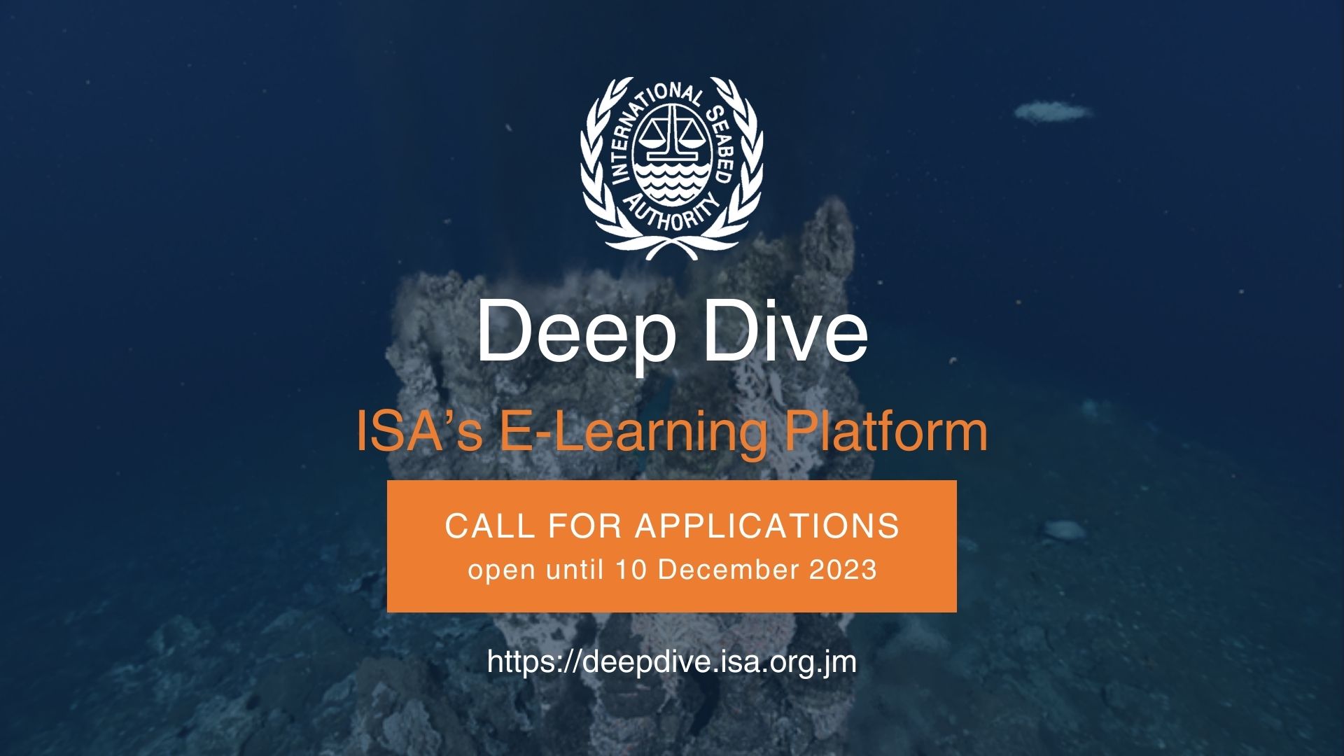 ISA announces the second call for applications on its Deep Dive e ...