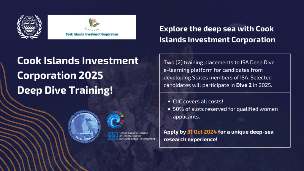 Cook Islands Investment Corporation (CIIC)/PMN - International Seabed ...