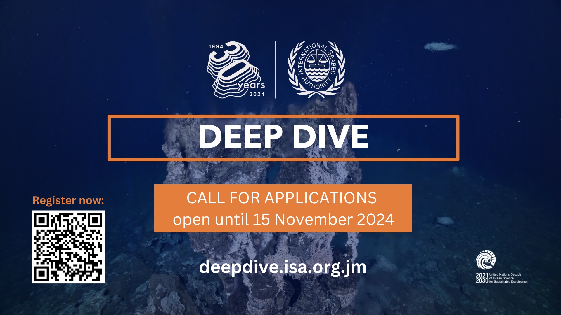 ISA announces the fifth call for applications on its Deep Dive e ...