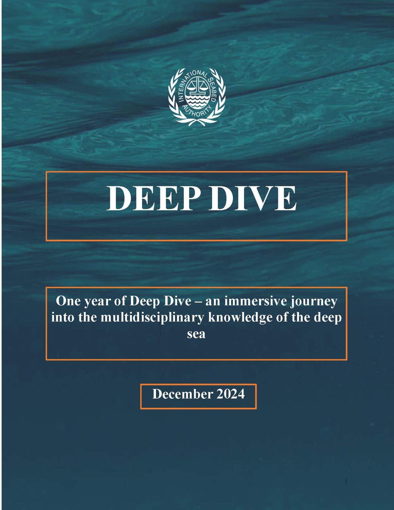 DEEP DIVE One year of Deep Dive – an immersive journey into the ...