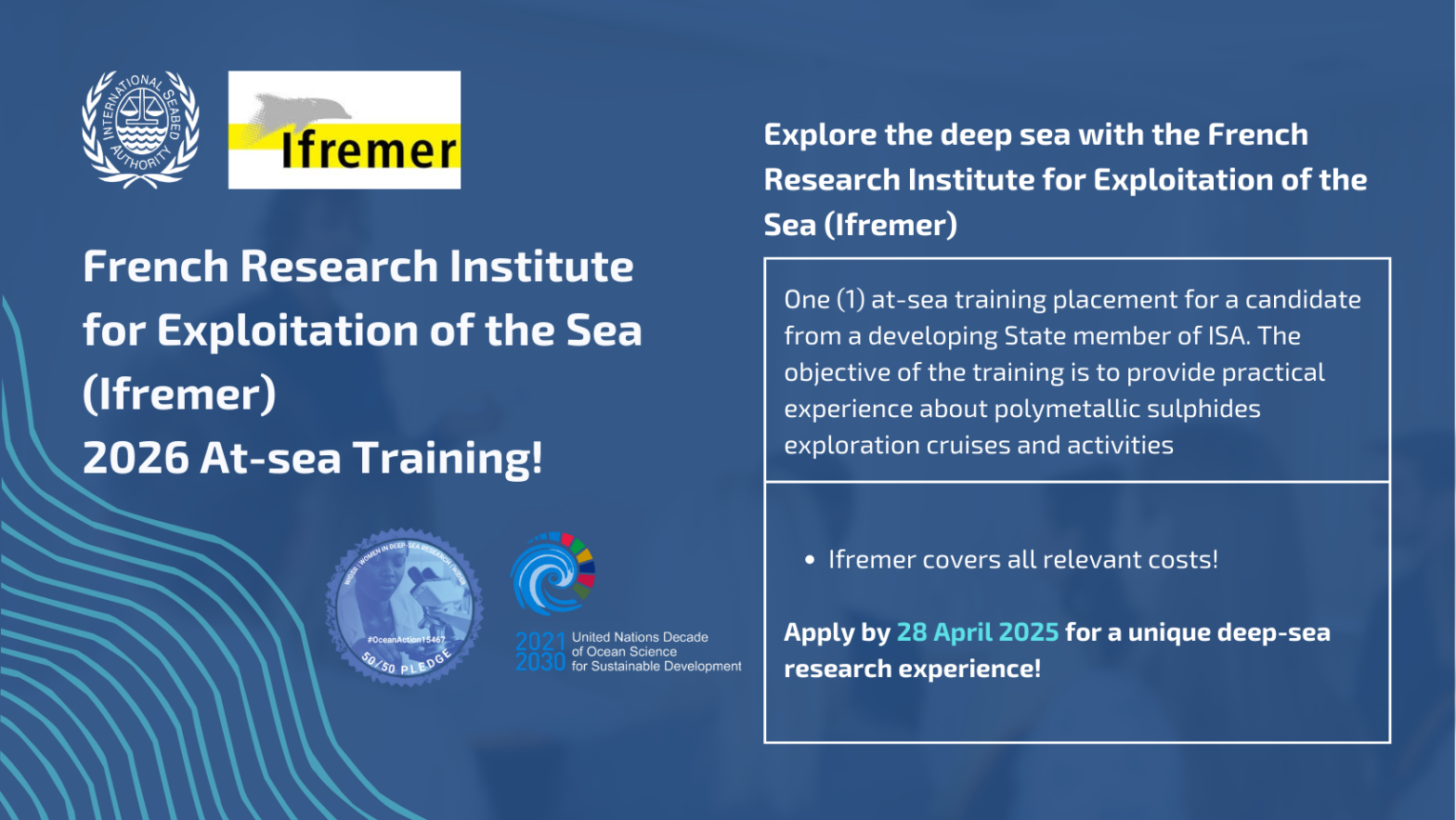 Institut Français de Recherche pour l’Exploitation de la Mer (IFREMER ...