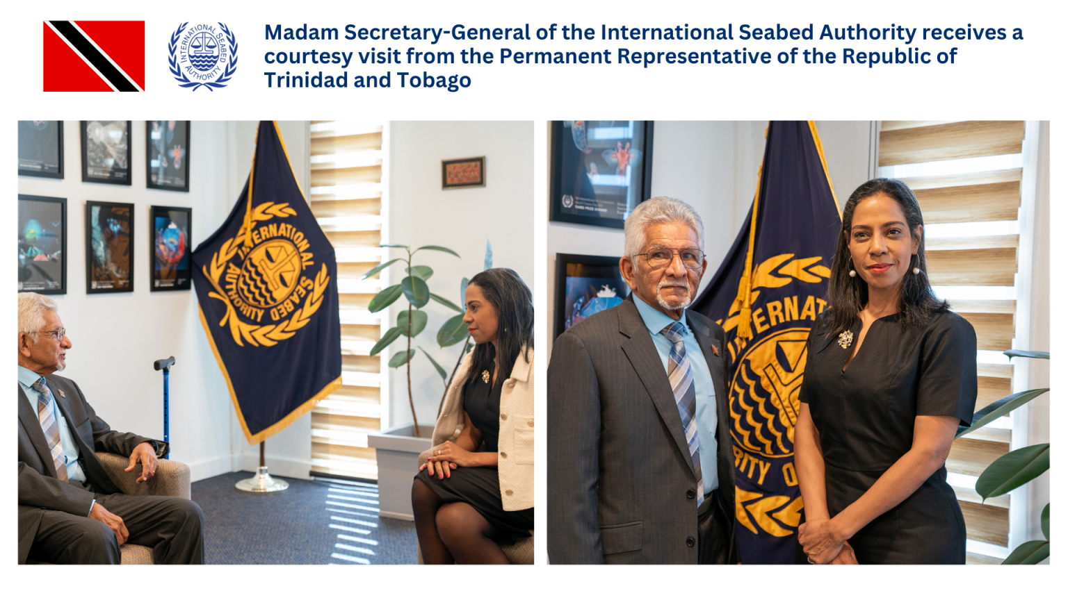 Madam Secretary-General of the International Seabed Authority receives ...