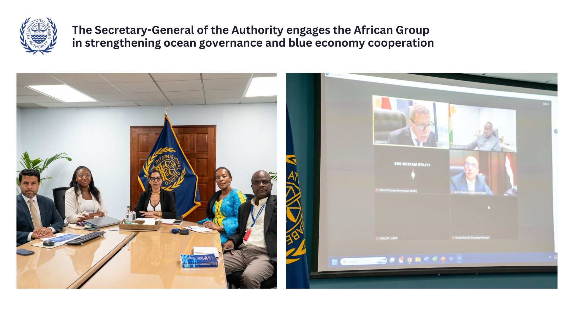 The Secretary-General of the Authority engages the African Group in ...