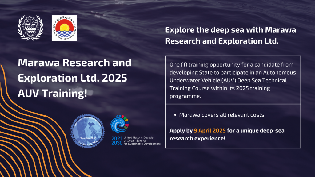 Marawa Research and Exploration Ltd. (Marawa) - International Seabed ...